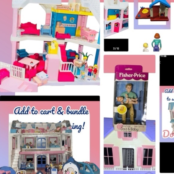 Fisher-Price | Toys | I Have All Loving Family Dollhouse Playskool ...